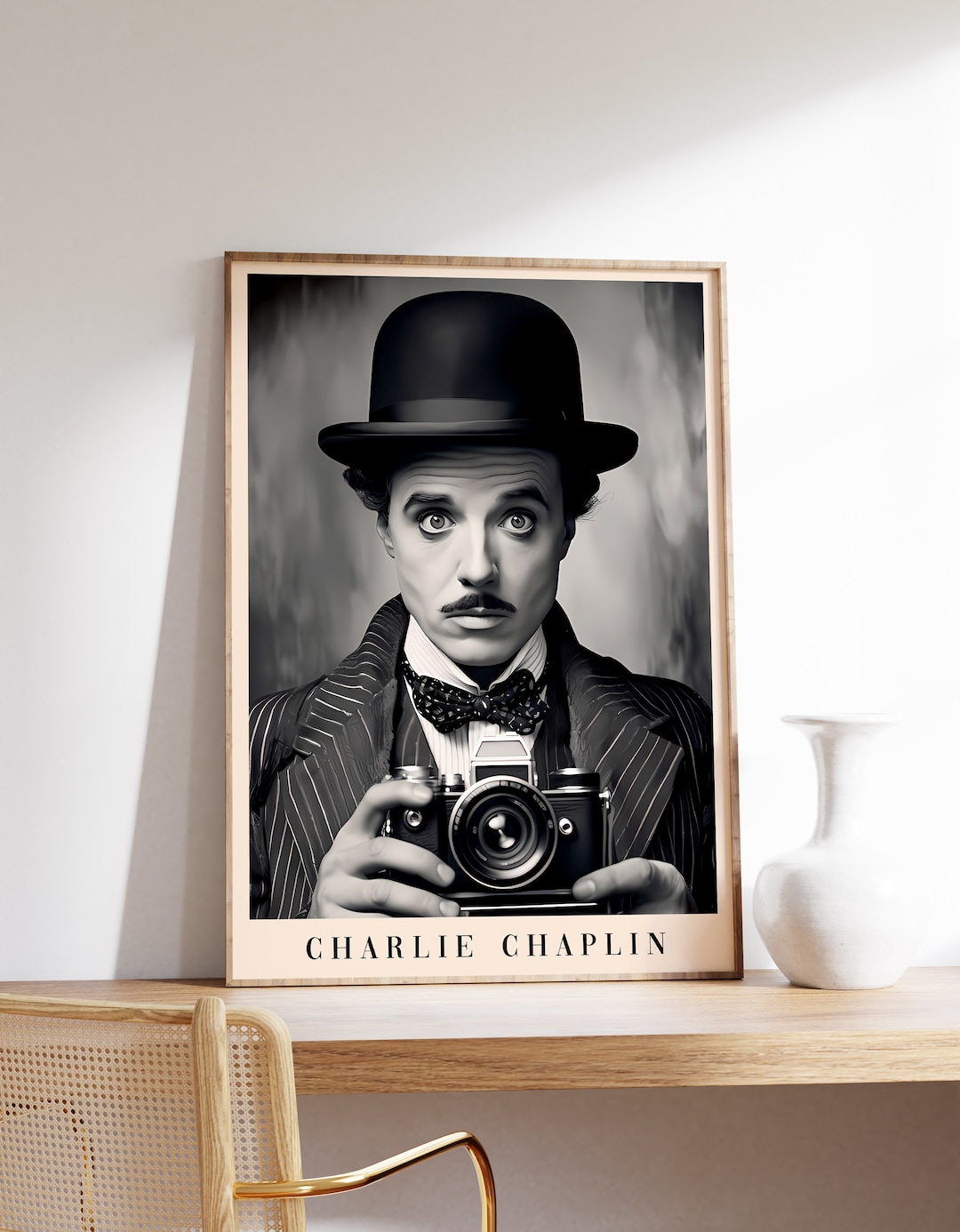 Charlie Chaplin | Charlie Chaplin Poster | Vintage Art | Antique Decor ...