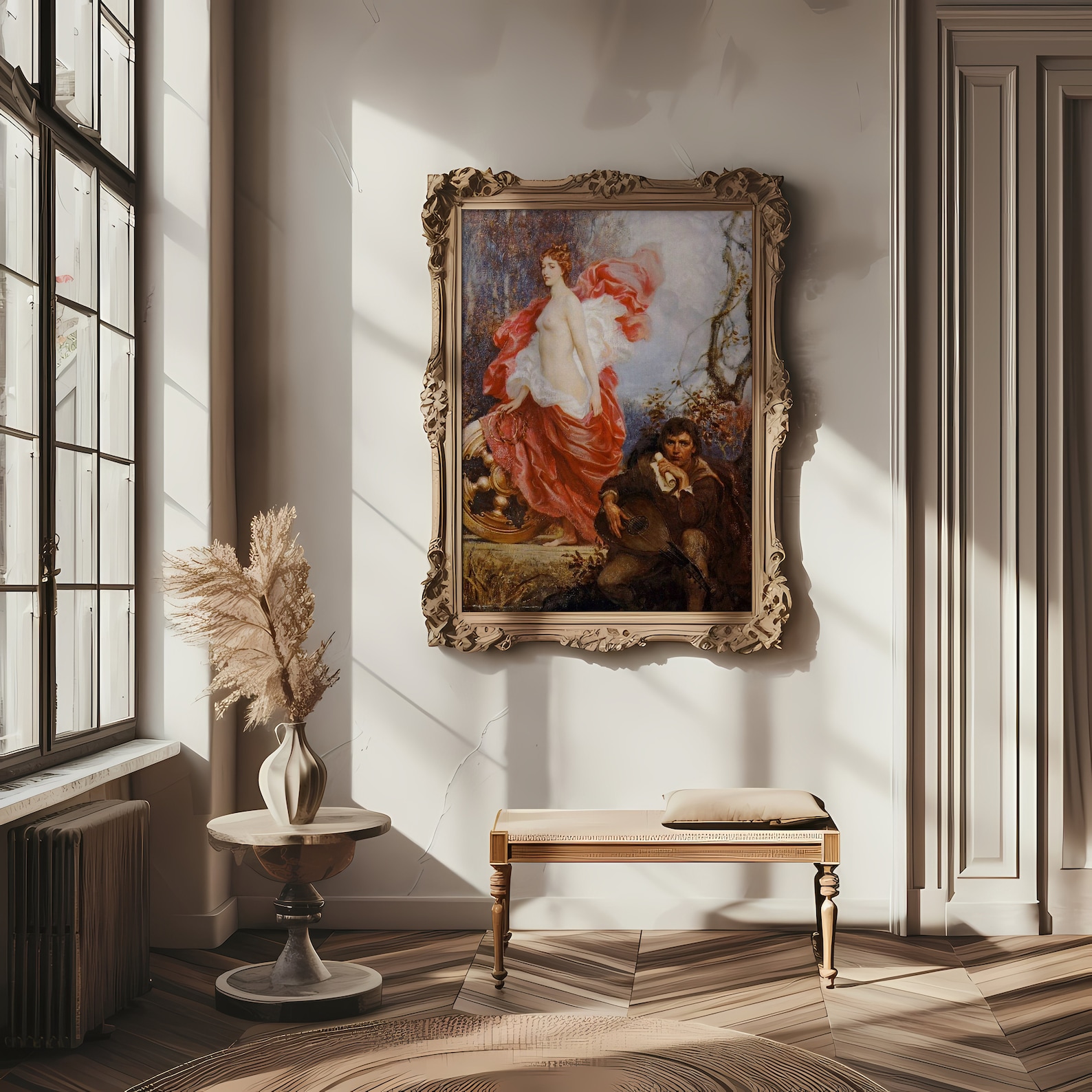 Art and the Jade by Herbert James Draper | Vintage Painting Print ...