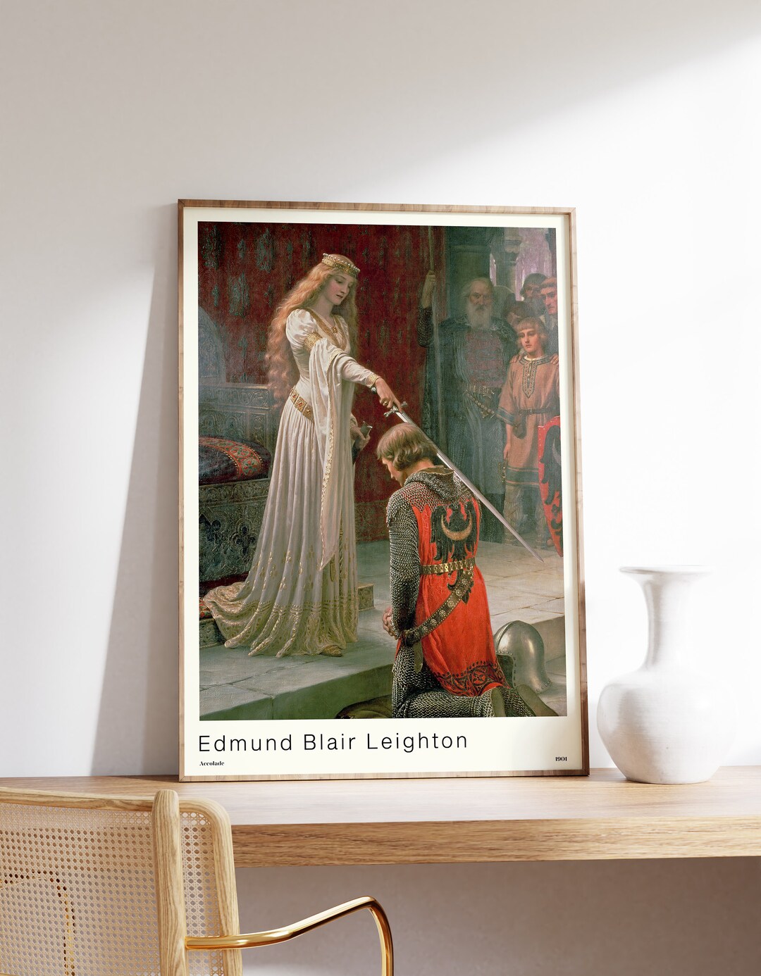 Edmund Blair Leighton | Art Print | Vintage Poster | Edmund Blair ...