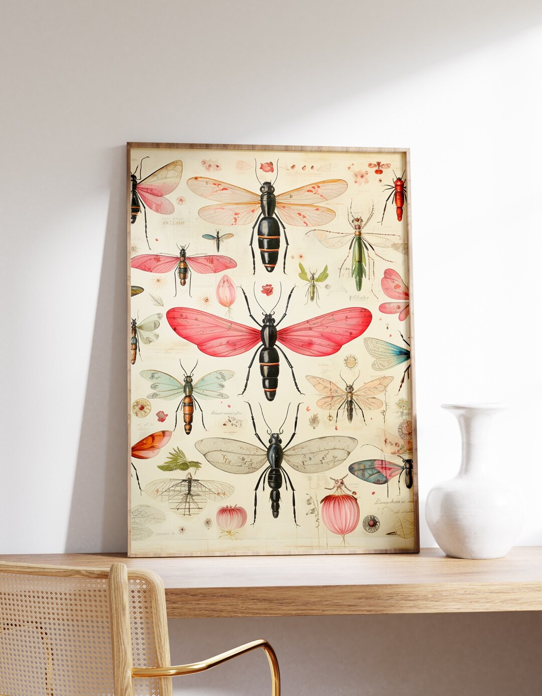 Mosquito Art | Vintage Posters | Cottagecore Decor | Adolphe Millot ...