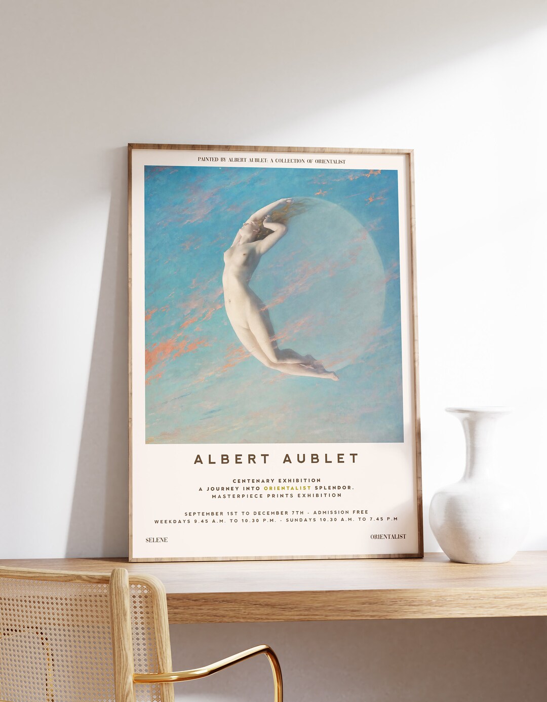 Albert Aublet Poster | Exhibition Poster | Museum Poster | Selene ...