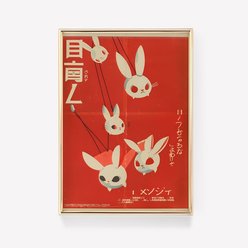 Japanese Rabbit - Etsy