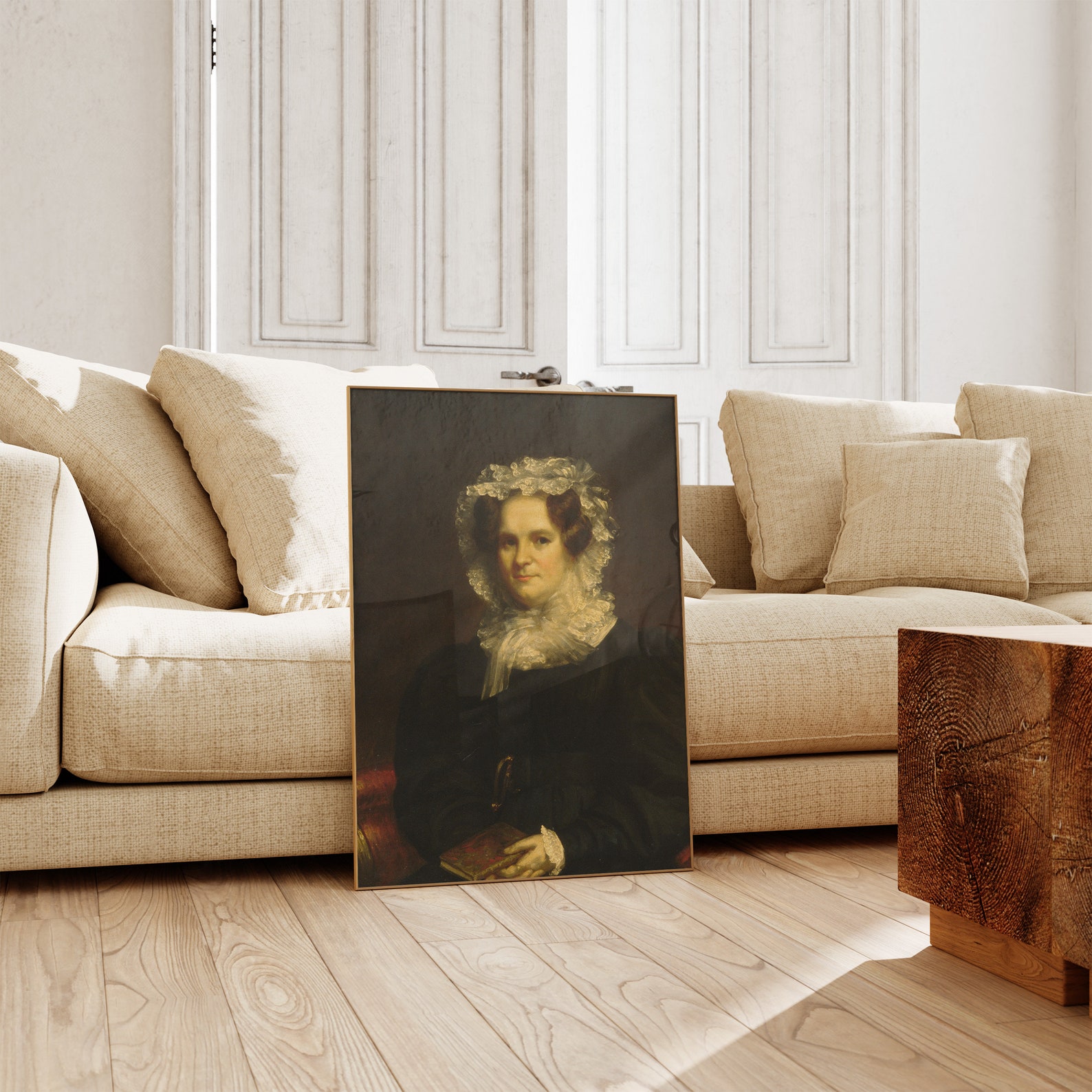 Samuel Lovett Waldo - Mrs. Edward Kellogg (1831) | Romanticism Painting ...