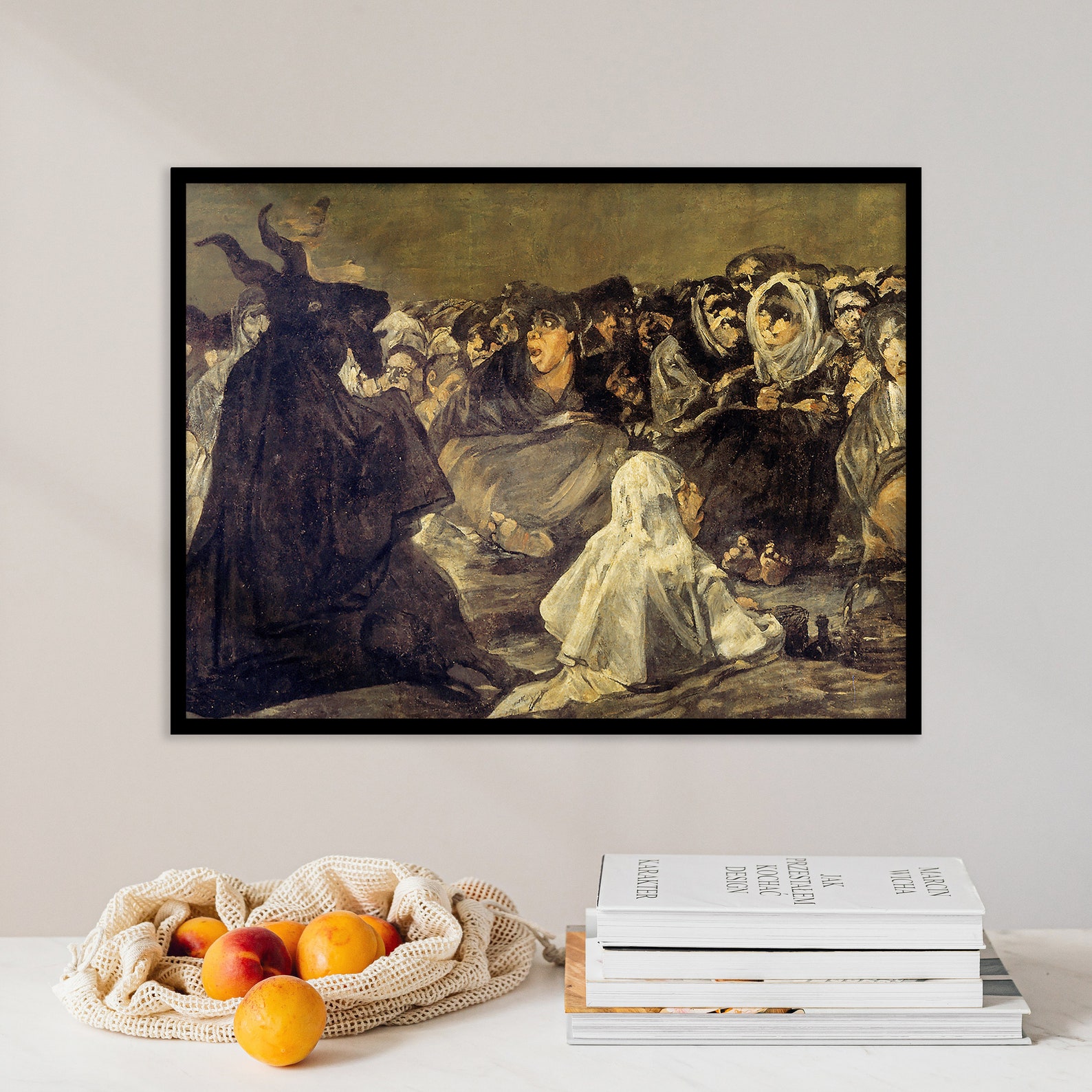 Francisco Goya - the Coven (1823) Extract - Classic Painting ...