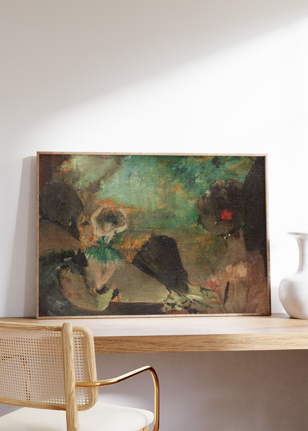 Edgar Degas - the Loge (1883) | Vintage Poster | Impressionist Painting ...