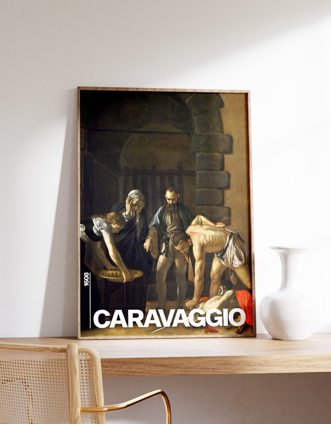 Baroque Art Print| Caravaggio | Renaissance Print | Exhibition Poster ...
