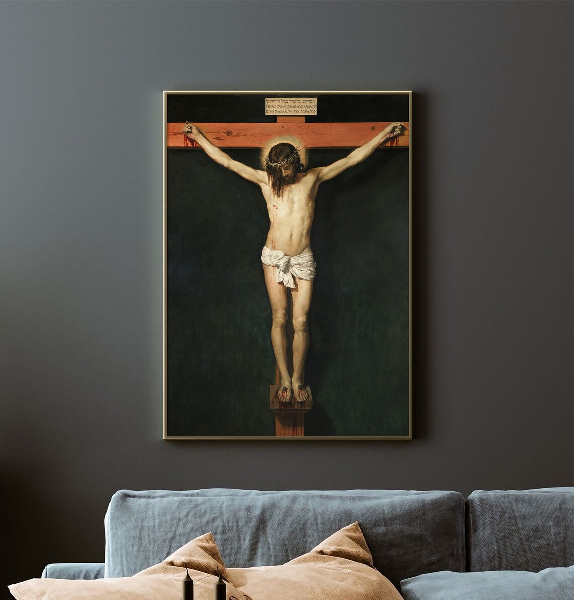 Diego Velazquez the Crucifixion of Jesus 1630 Vintage - Etsy