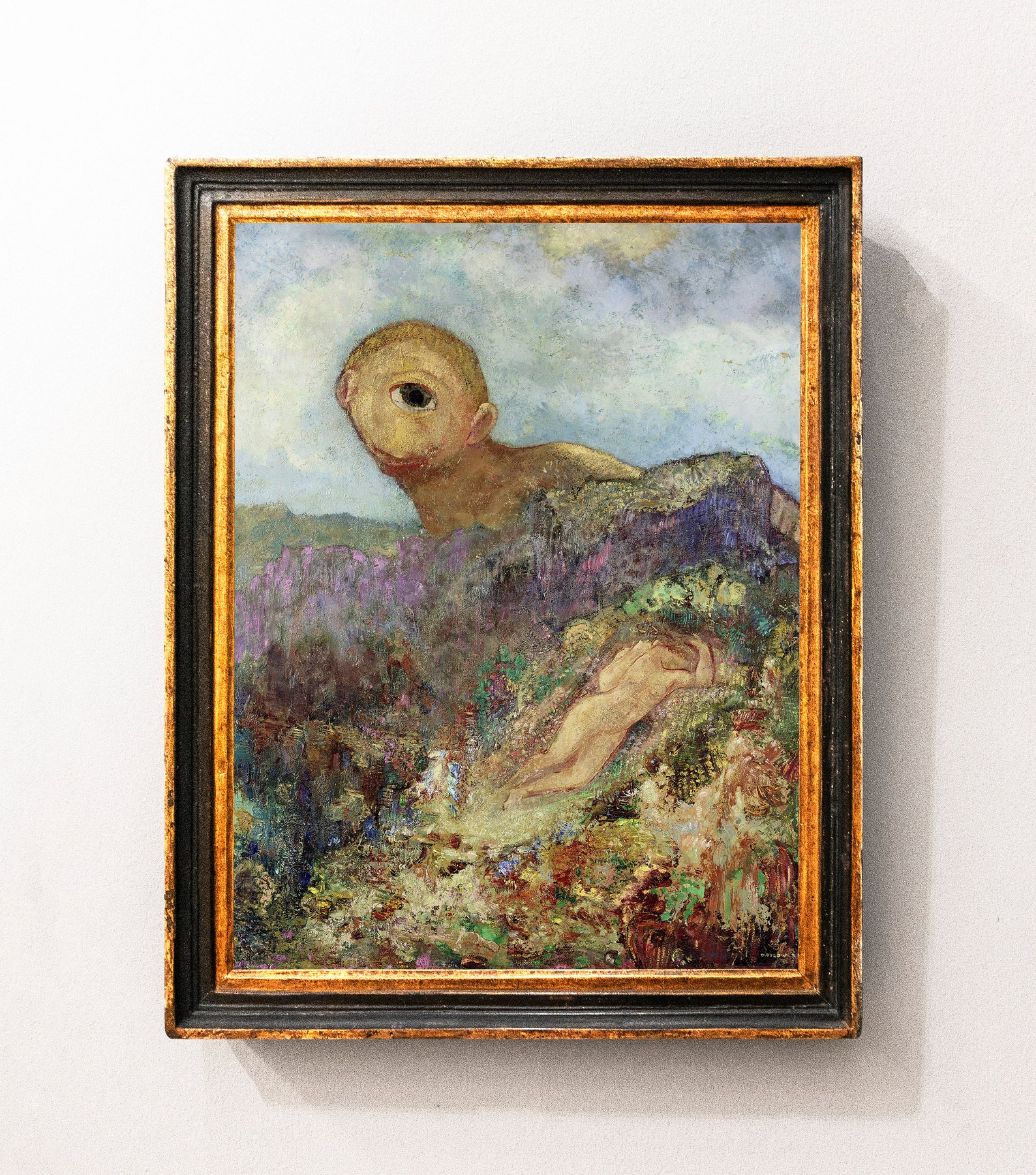 Odilon Redon the Cyclops 1914 Vintage Poster Antique - Etsy