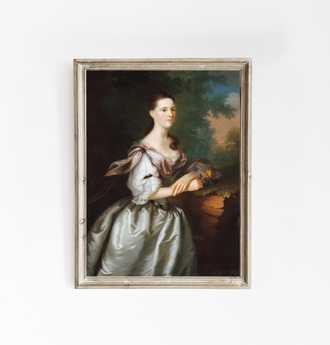 Joseph Blackburn - Samuel Cutts (1762) | Vintage Poster, Antique ...