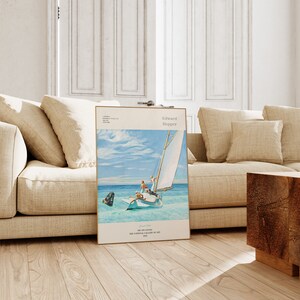 Edward Hopper - Ground Swell | Ocean Poster | Sea Lover Gift Painting ...