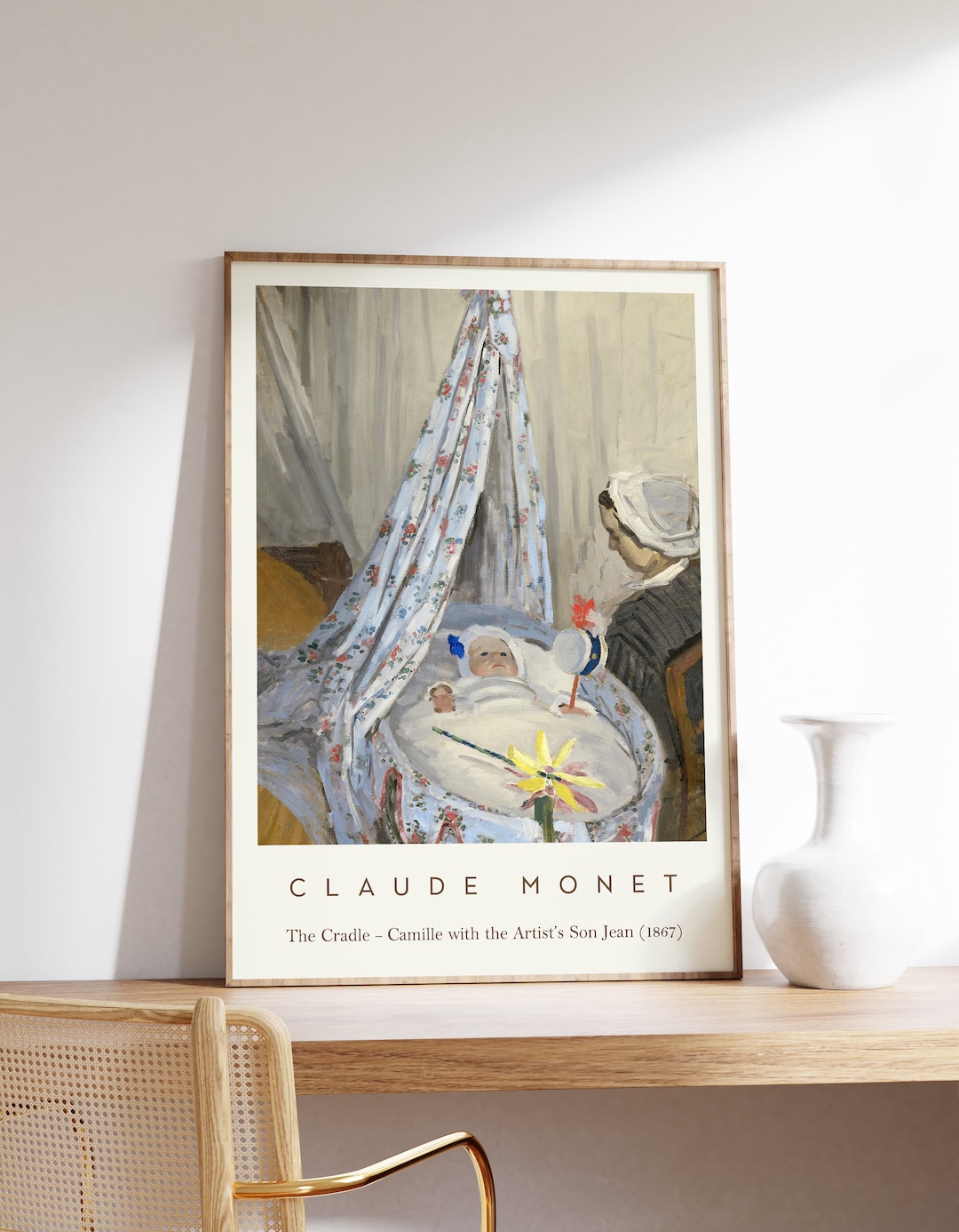 Claude Monet Prints | the Cradle – Camille With the Artist’s Son Jean ...