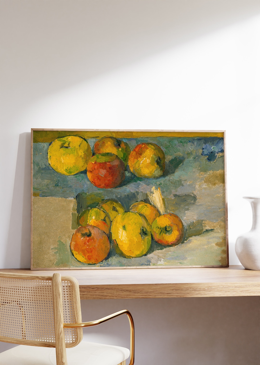 Paul Cézanne - Apples - Reproduction Painting Poster Print Art Gift ...