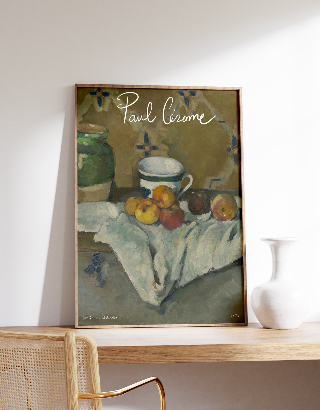 Paul Cezanne | Art Print | Vintage Poster | Cezanne Print | Mid Century ...