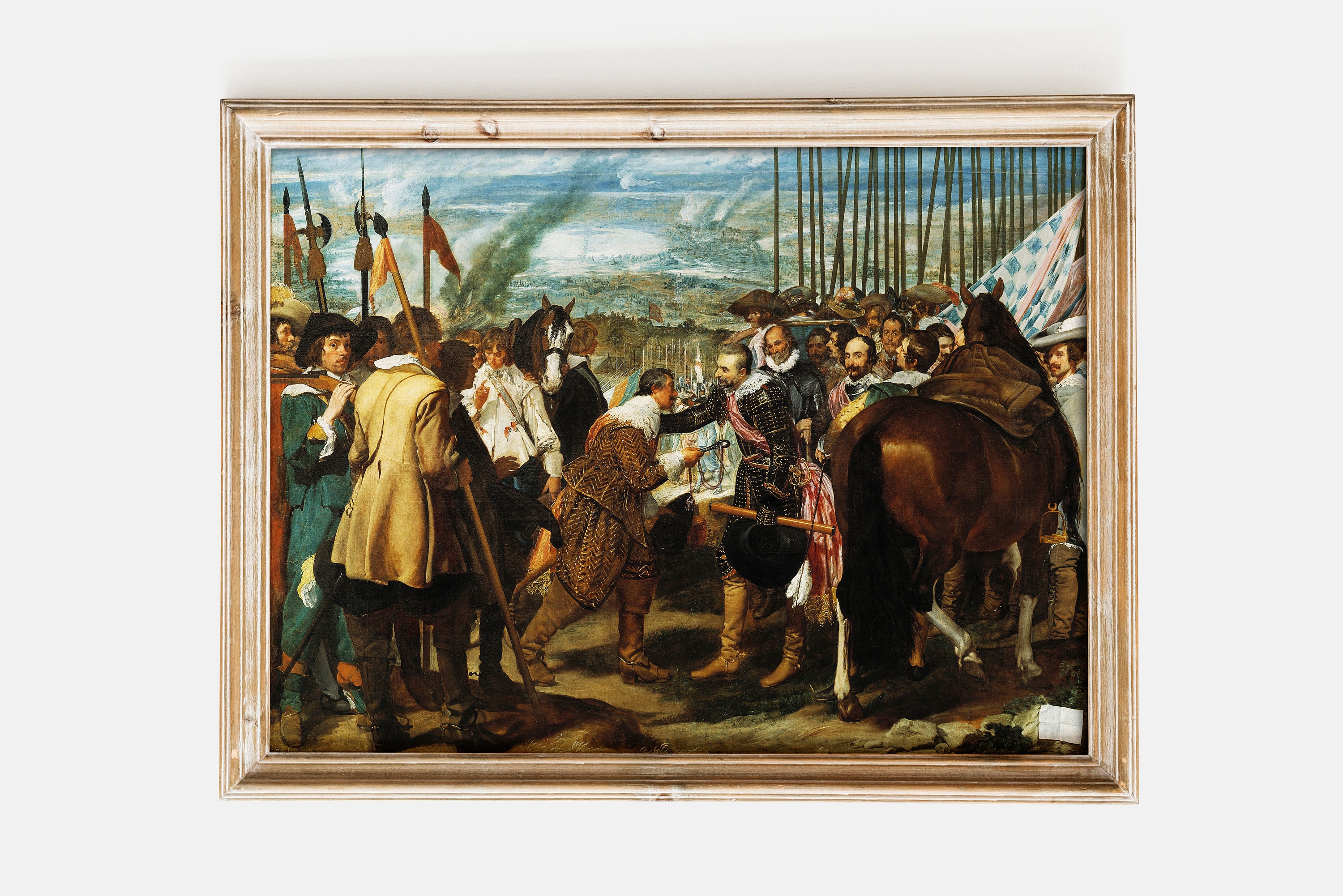 Diego Velazquez the Surrender of Breda or Las Lanzas 1635 - Etsy