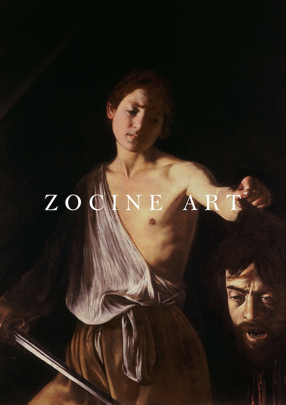 Caravaggio David Rome Italy David With The Head Of Goliath By