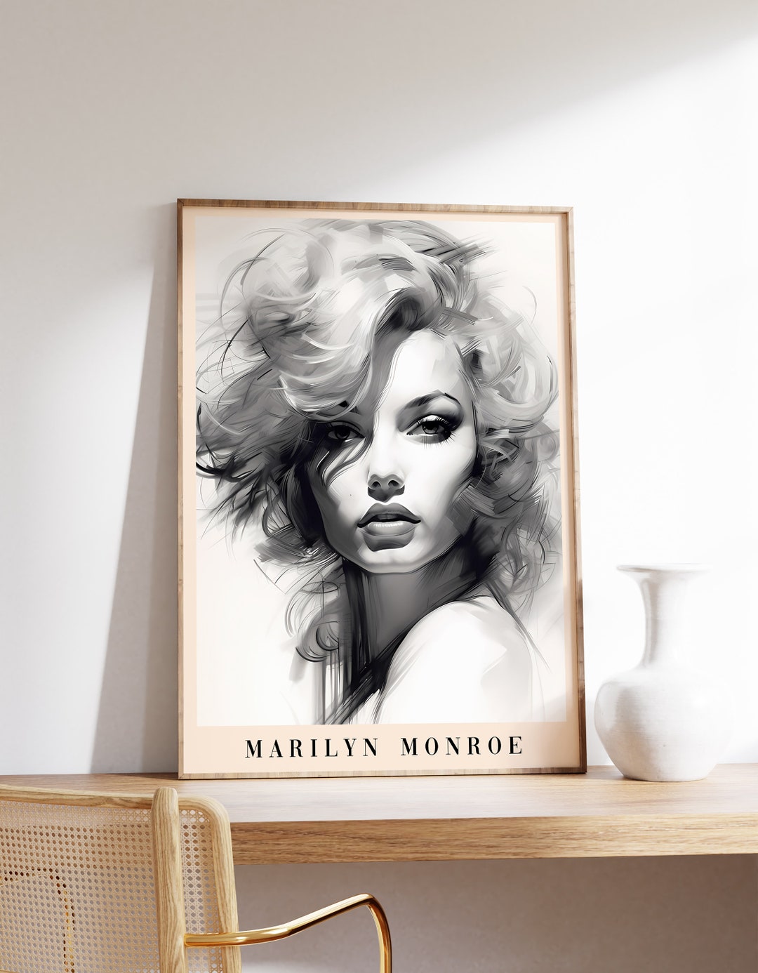 Marilyn Monroe | Marilyn Monroe Poster | Vintage Art | Antique Decor ...