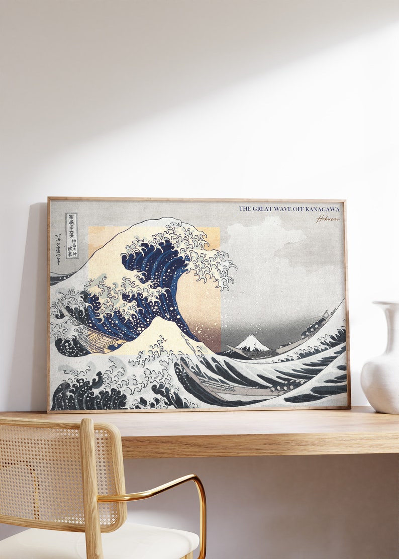 Hokusai - the Great Wave off Kanagawa (1832) | Ukiyo-e Exhibition Print ...