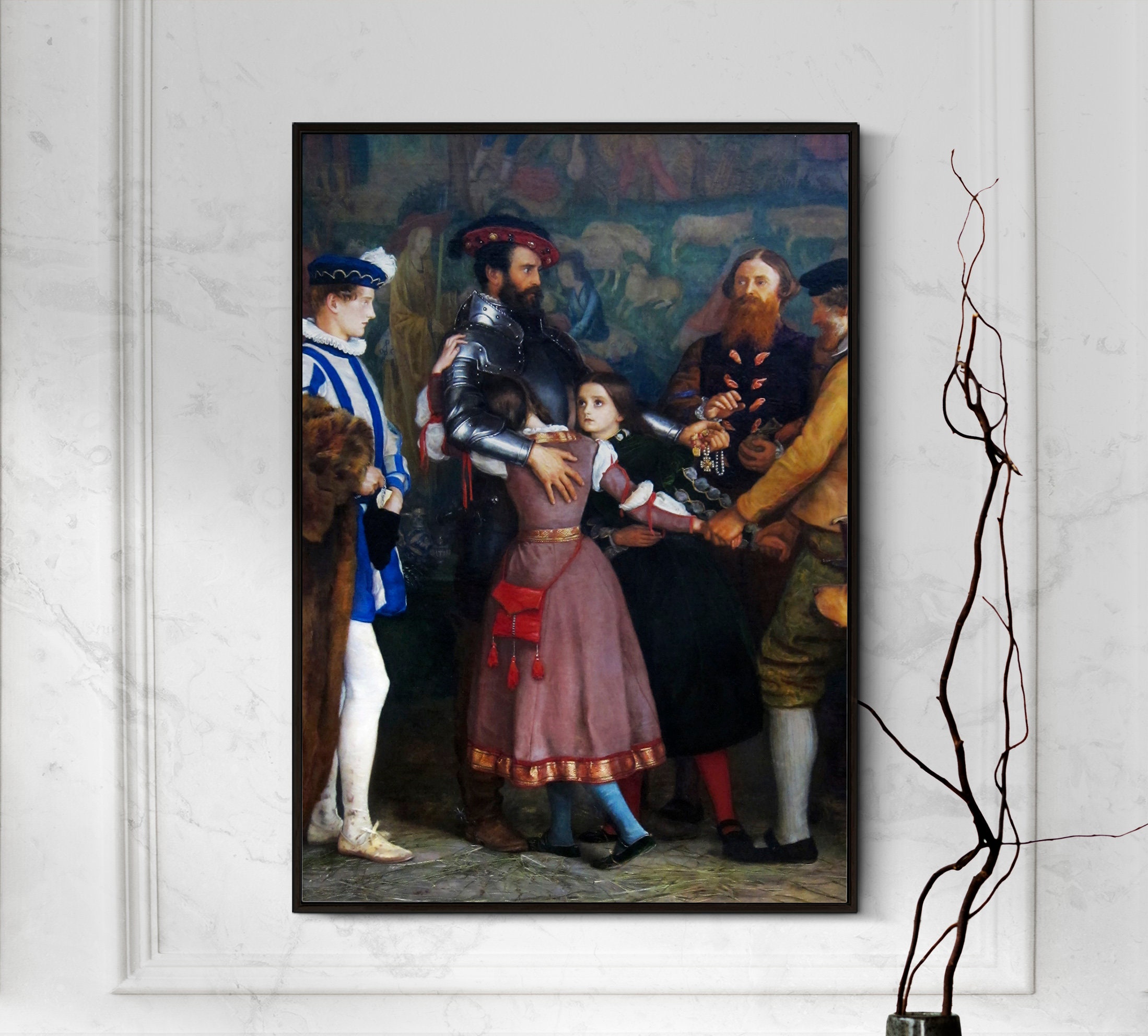 John Everett Millais the Ransom 1862 Classic Painting | Etsy