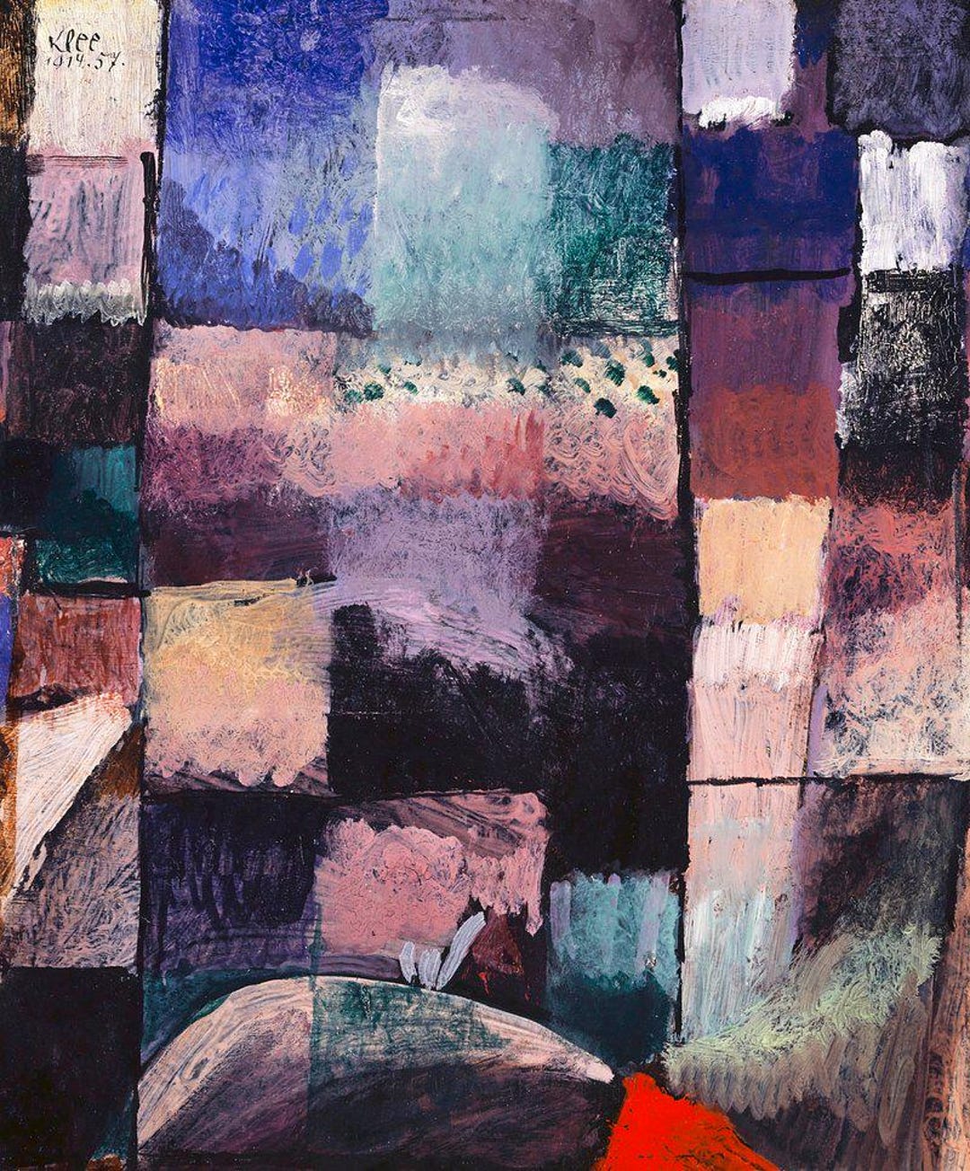 Paul Klee | Polyphony | Abstract Art | 1932 Artwork | Geometric Print ...