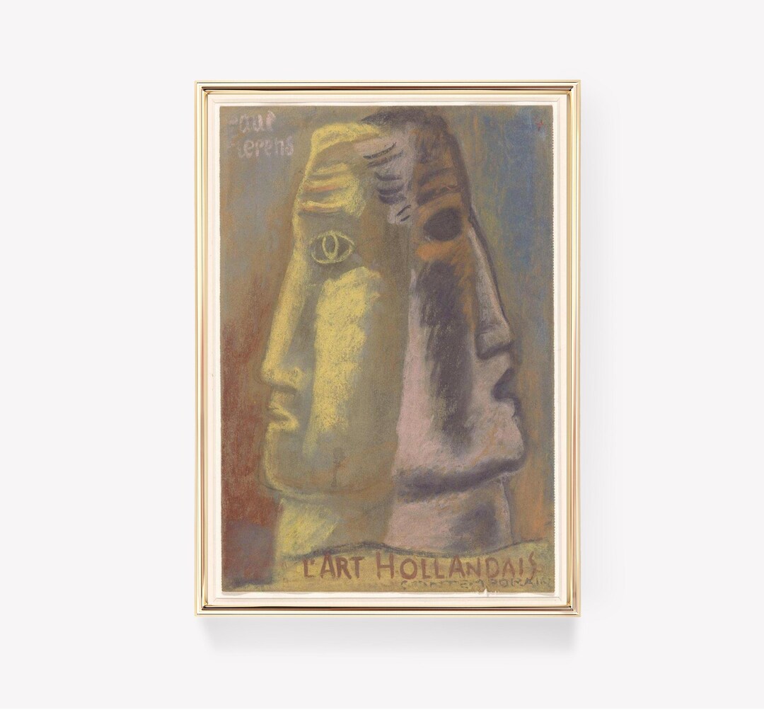 Paul Éluard Dutch Art | Modern Poetry Print | Art Poster | Poetic Wall ...
