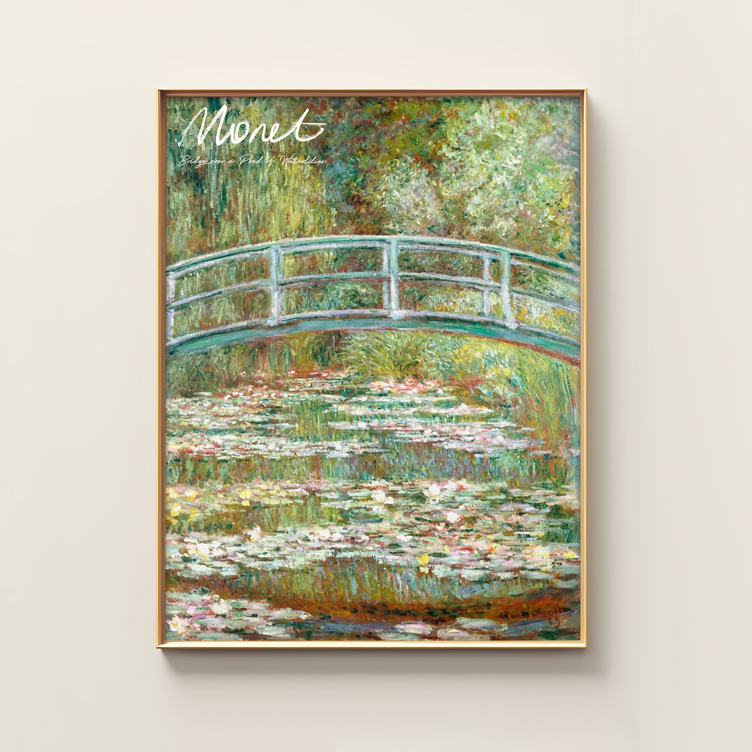 Claude Monet Art Print | Monet Exhibition Print | Art Nouveau Prints ...