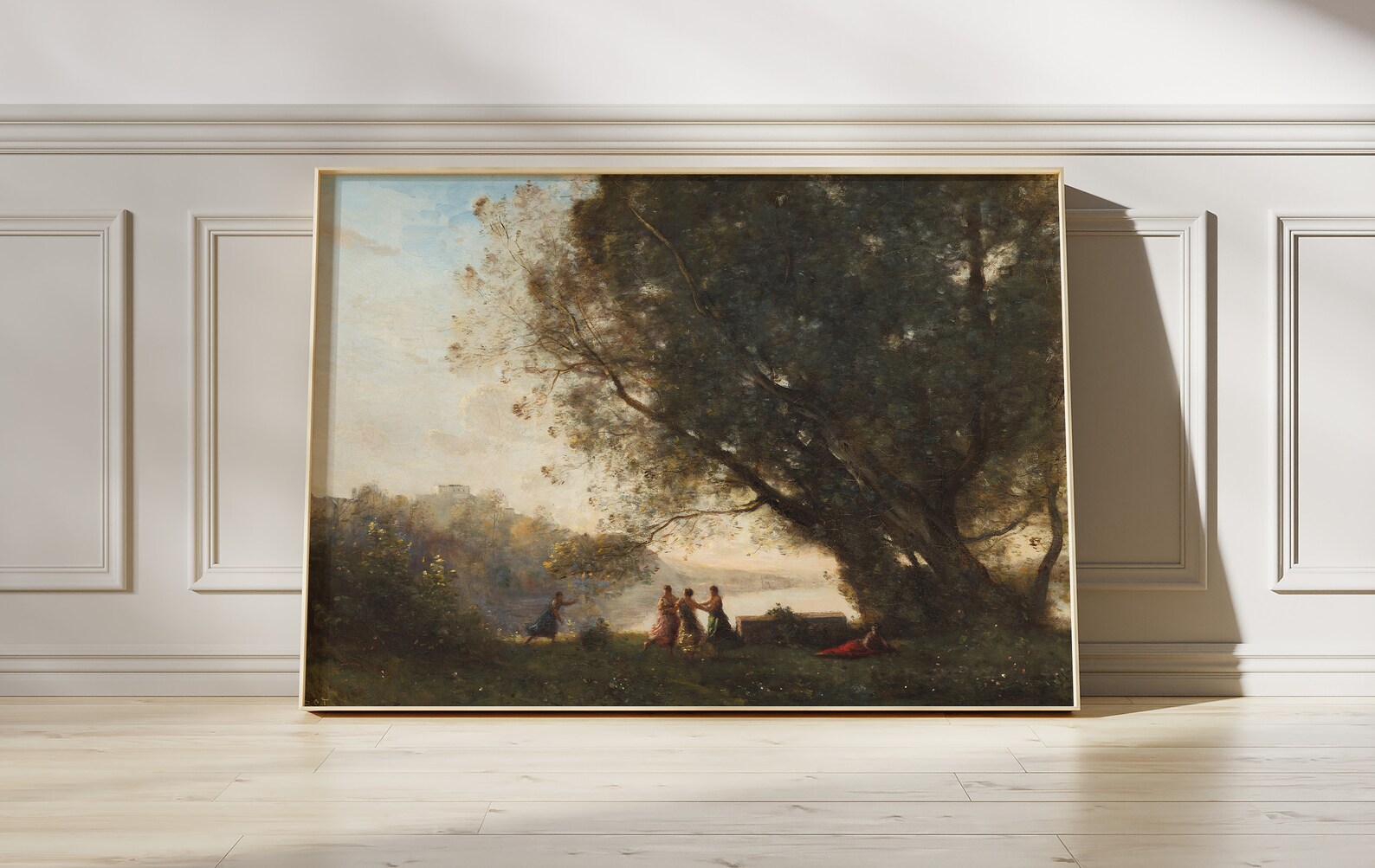 Jean-baptiste-camille Corot Dance Under the Trees at the - Etsy