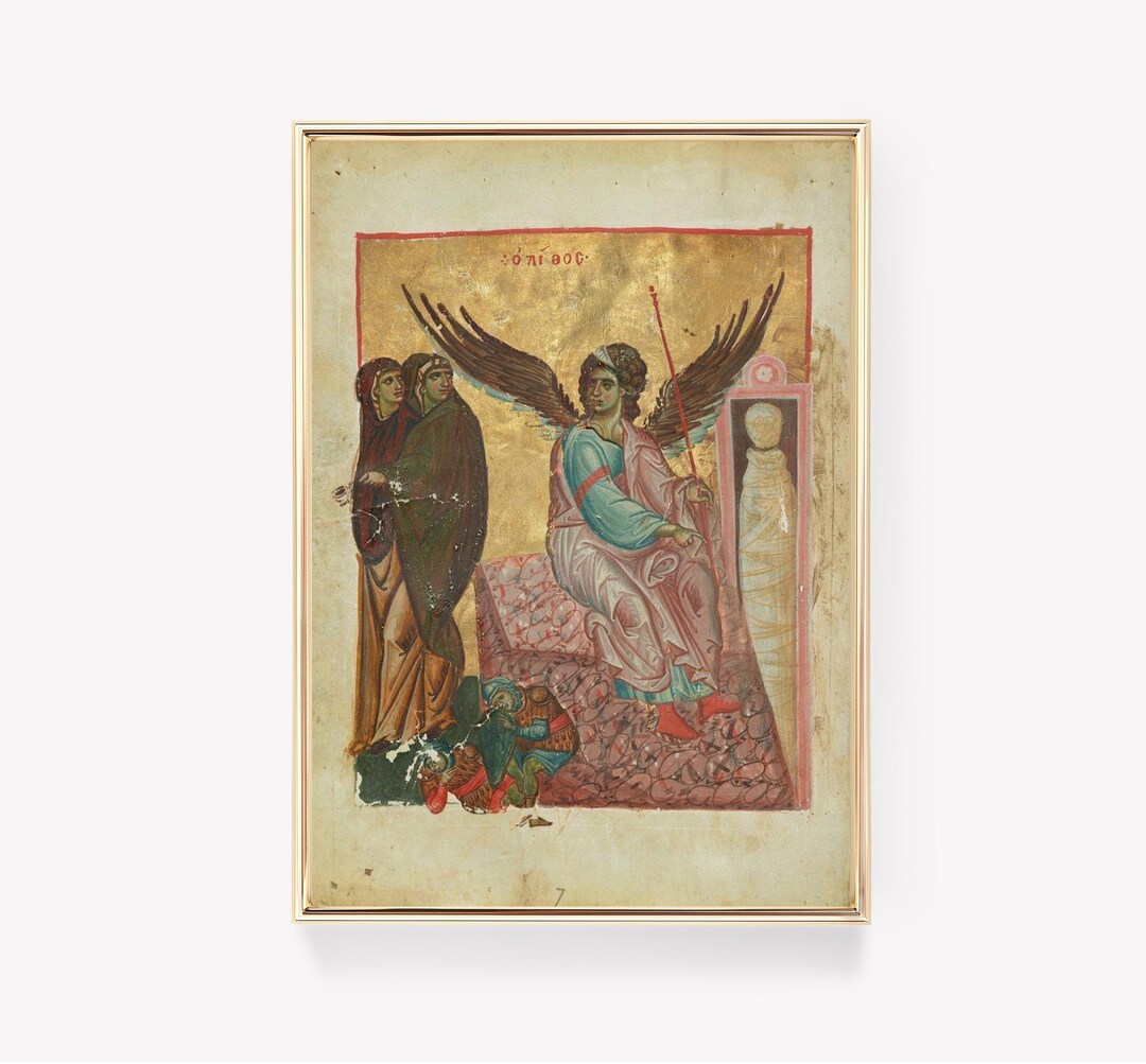 Resurrection Scene | Syriac Gospel Lectionary | Walters Art Museum ...