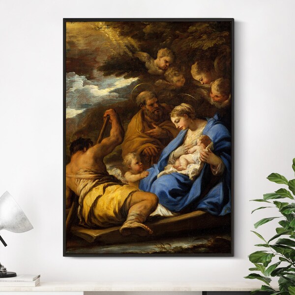 Luca Giordano Print - Etsy