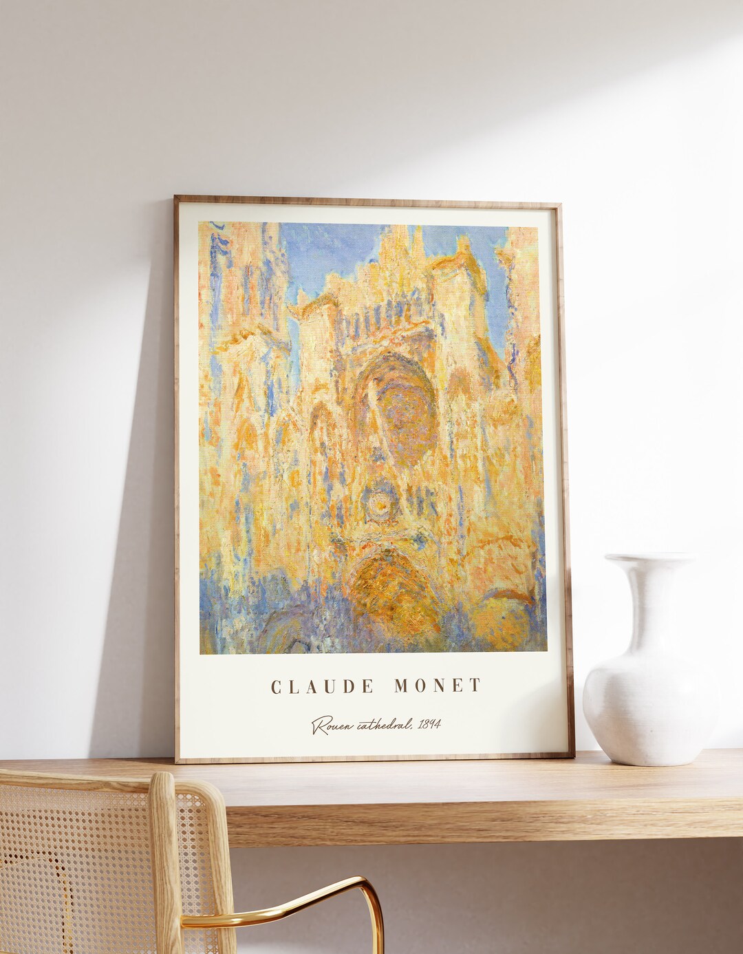 Claude Monet Art Print | Rouen Cathedral | Monet Wall Art | Monet ...