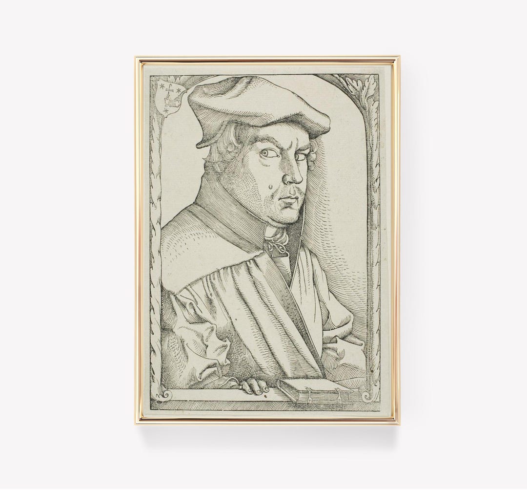 Self-portrait | Vintage Painting | Antique Print | Wall Art ...