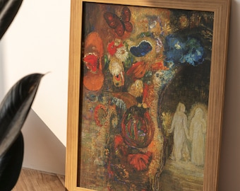 Odilon Redon Apparition 1905 Print Poster - Etsy