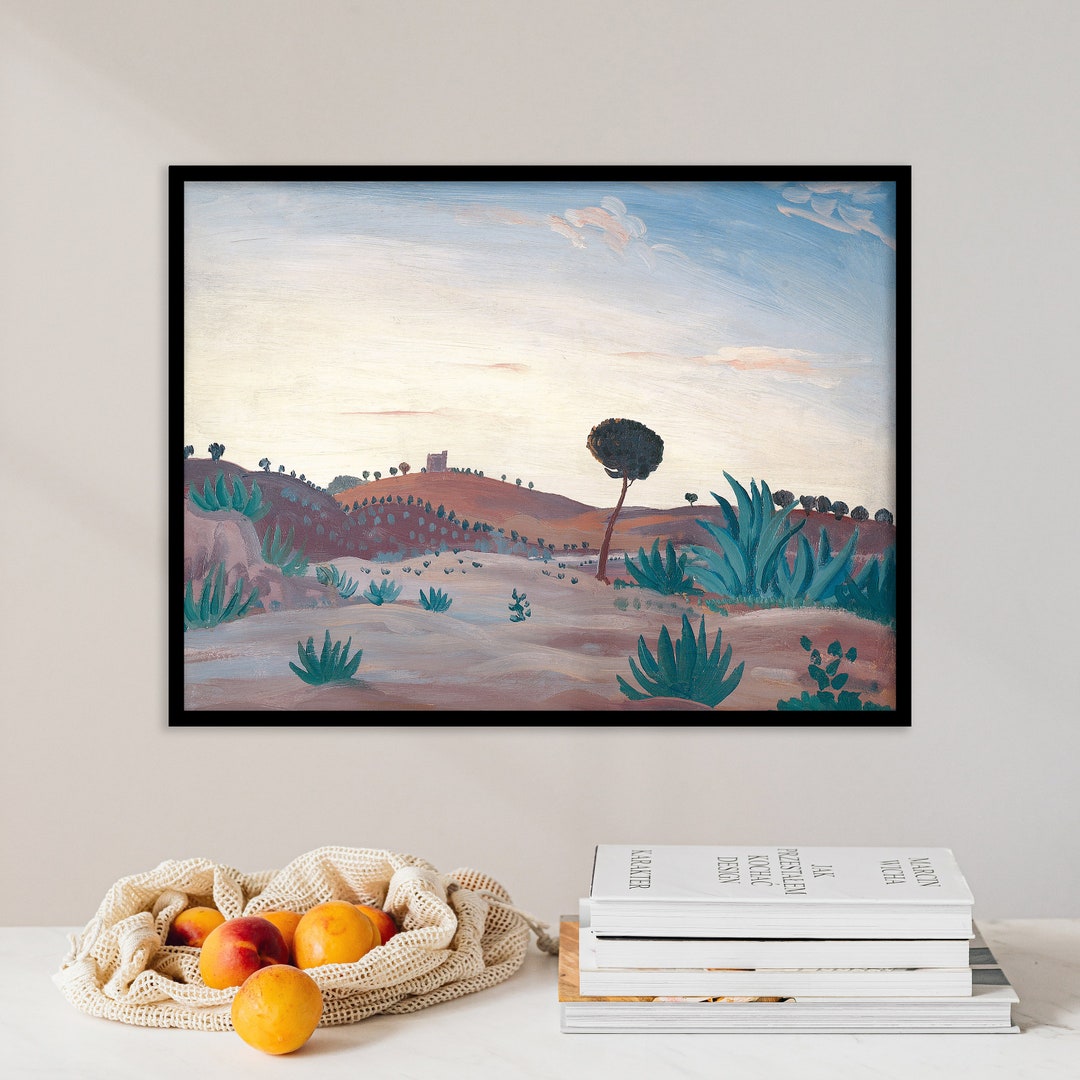 James Dickson Innes - Spanish Landscape - Famous Painting Poster Gift ...