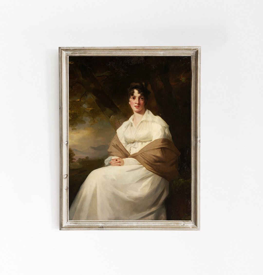 Henry Raeburn - Lady Maitland (1865) | Vintage Poster | Realism Oil ...