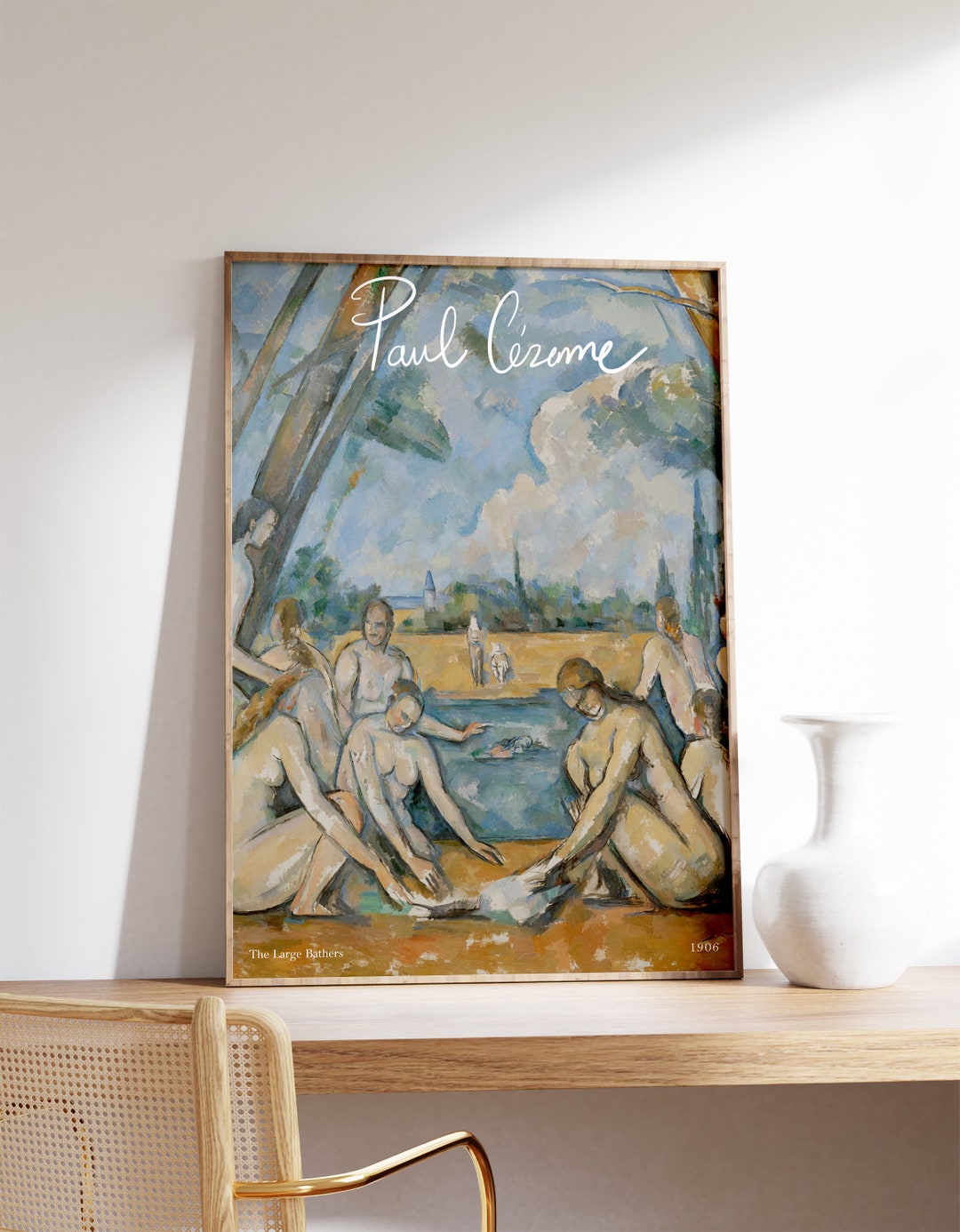 Paul Cezanne | Art Print | Vintage Poster | Cezanne Print | Mid Century ...