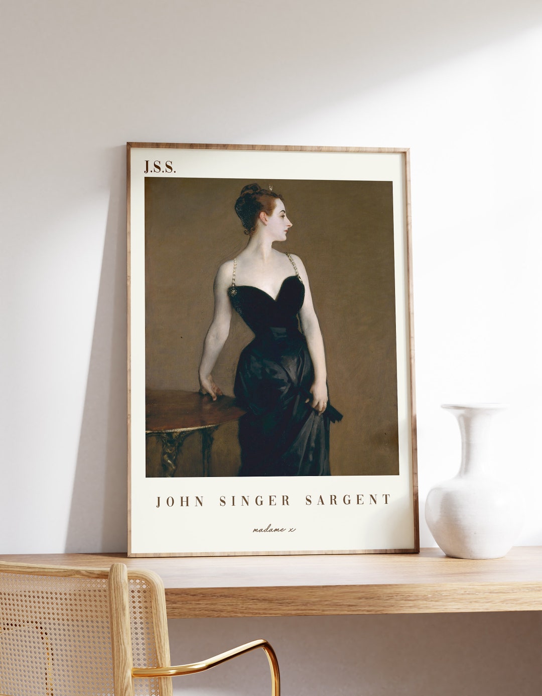 John Singer Sargent Poster | Madame X | Exhibition Poster | John Singer ...