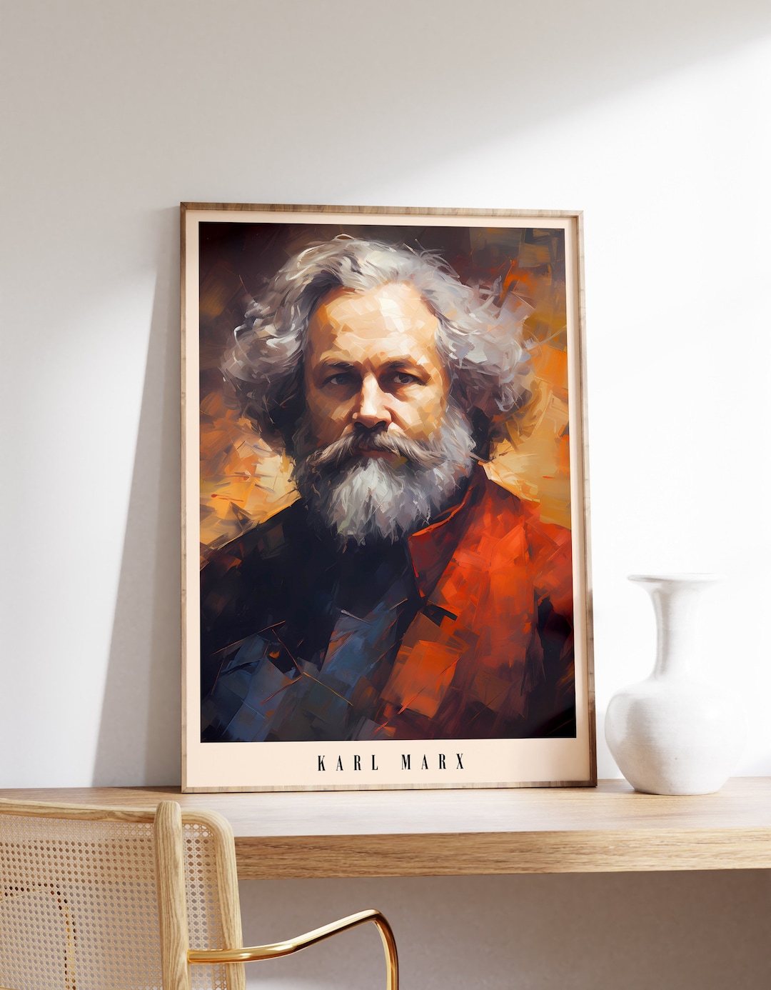 Karl Marx | Philosophy Print | Karl Marx Poster | Historical Decor ...