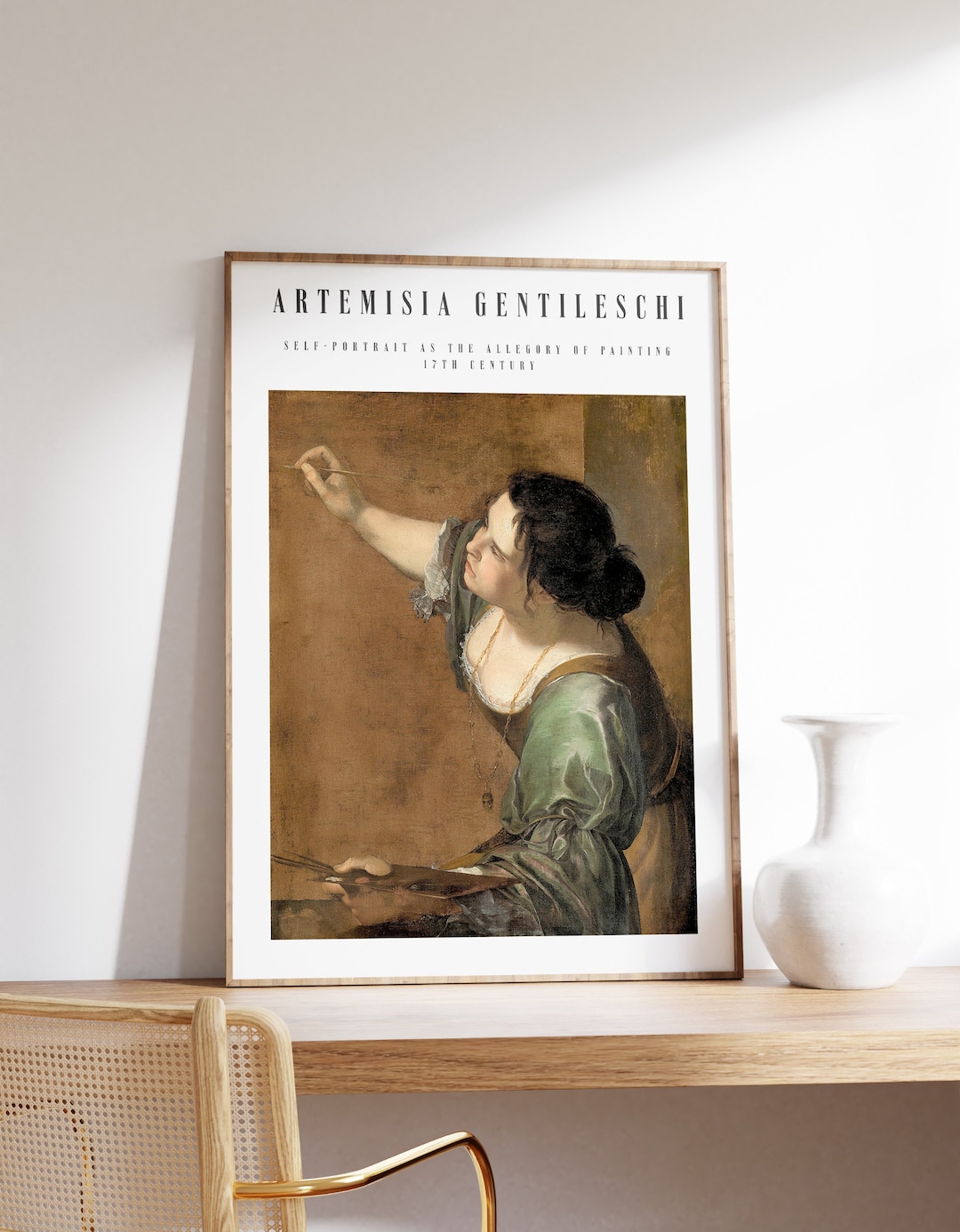 Baroque Art Poster | Artemisia Gentileschi | Aesthetic Painting | Self ...