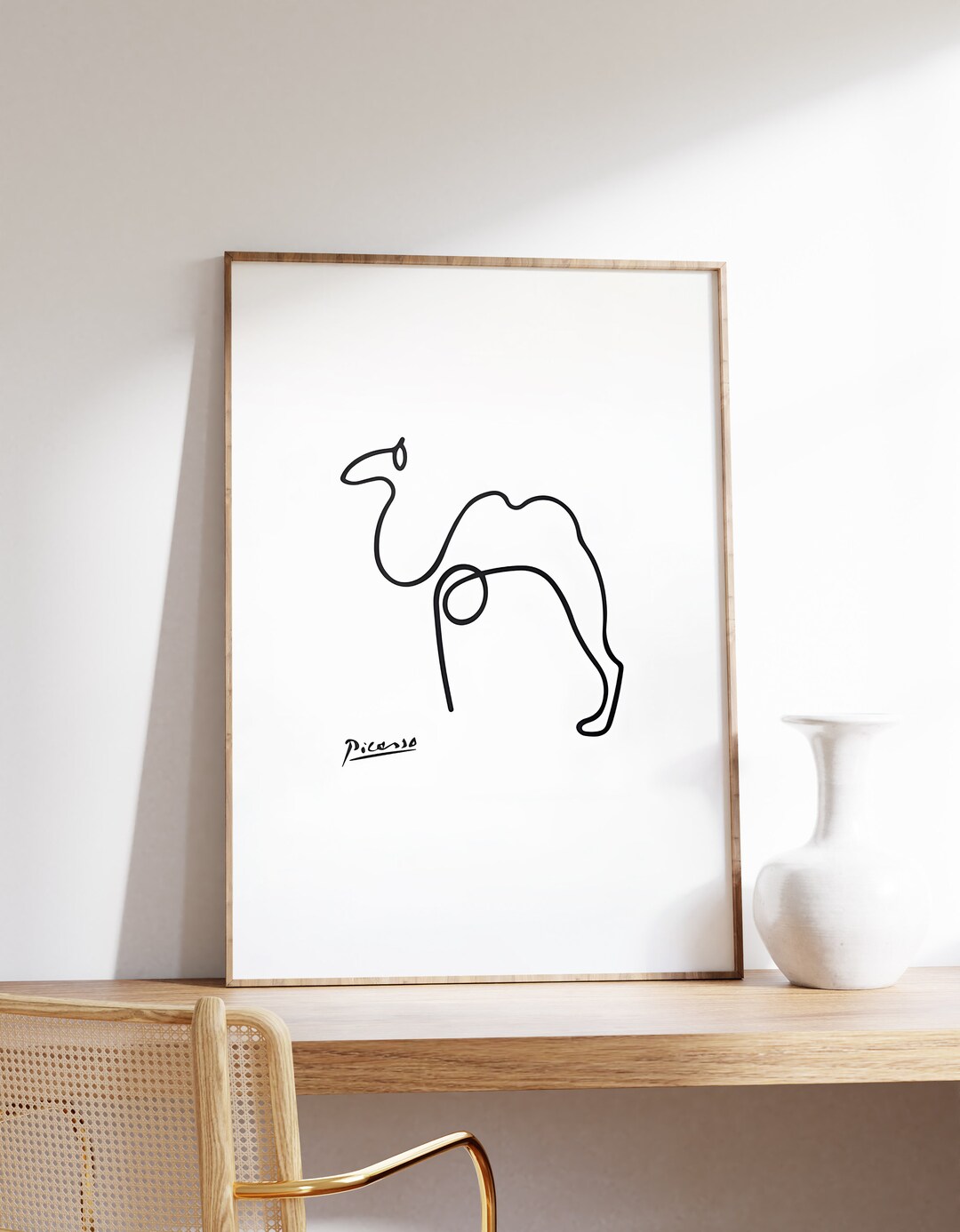 Pablo Picasso Camel Line Drawing Print Printable Line Art Etsy | My XXX Hot Girl