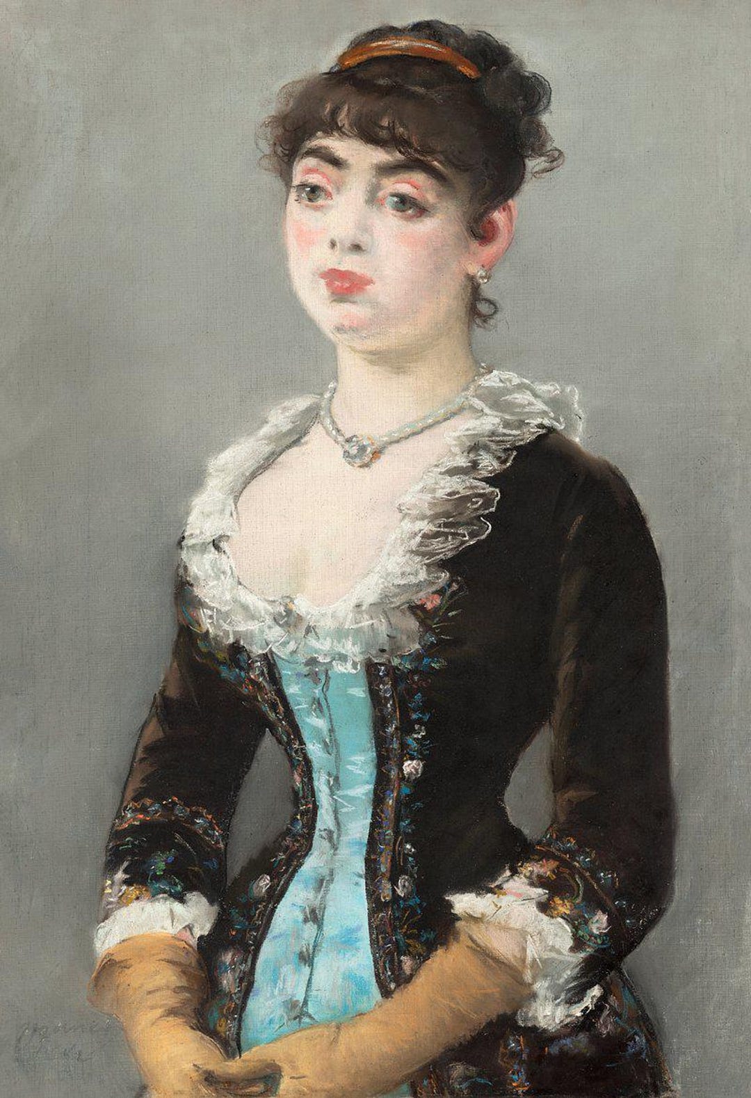 Édouard Manet Art | Isabelle Lemonnier Print | Fine Art Portrait ...