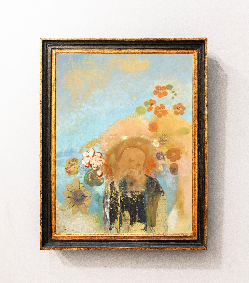 Odilon Redon Evocation of Roussel 1912 Vintage Poster - Etsy