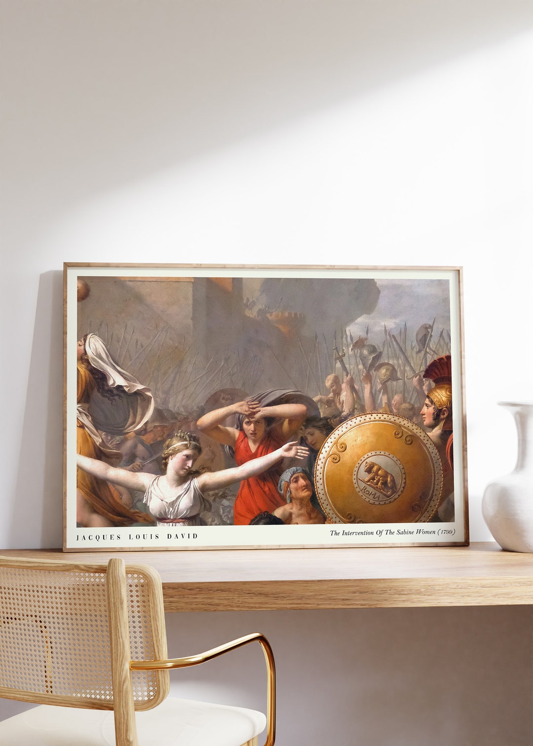 Jacques Louis David Art Print | the Intervention of the Sabine Women ...