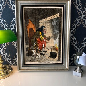 A Haggard Old Woman Taking a Large File to the Corns on Her Feet; NEW ...