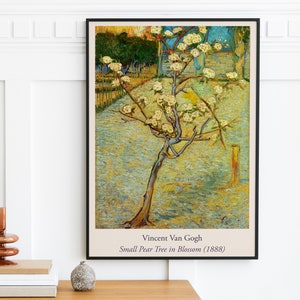 Vincent Van Gogh - Small Pear Tree in Blossom (1888) - Van Gogh ...