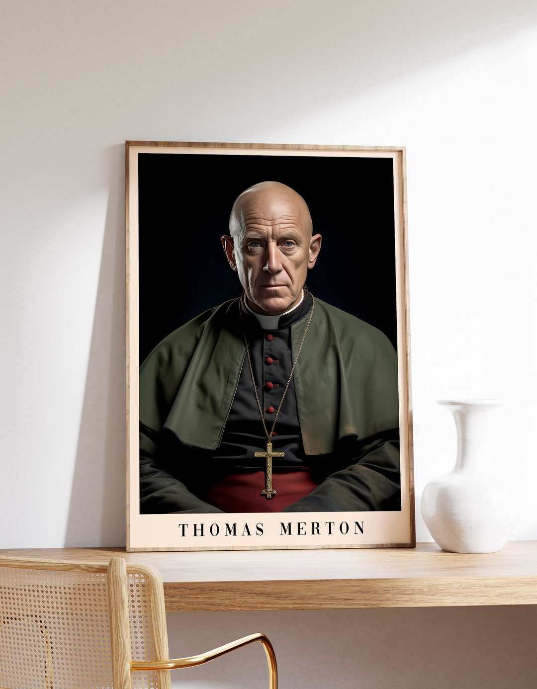 Thomas Merton Thomas Merton Poster Vintage Art Antique Decor Modern ...