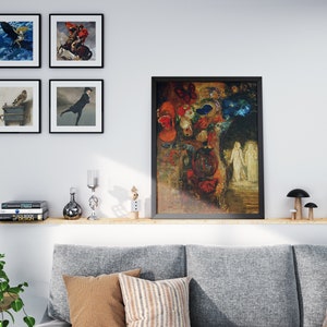 Odilon Redon - Apparition (1905) - Reproduction of a Classic Painting ...