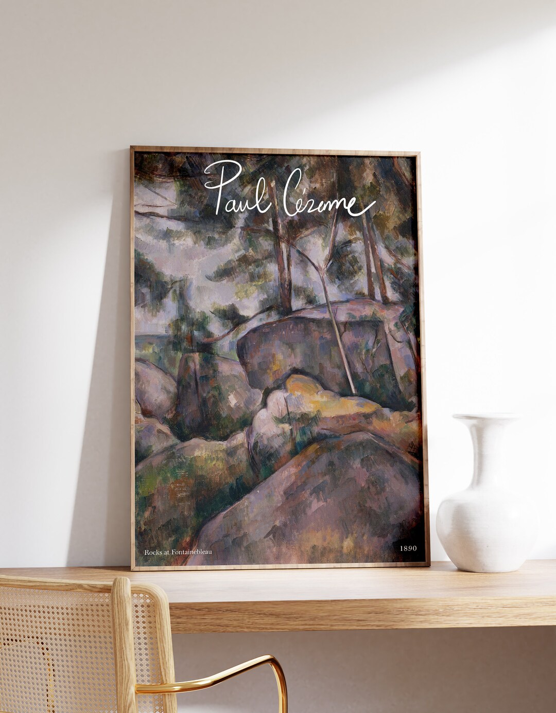 Paul Cezanne | Art Print | Vintage Poster | Cezanne Print | Mid Century ...