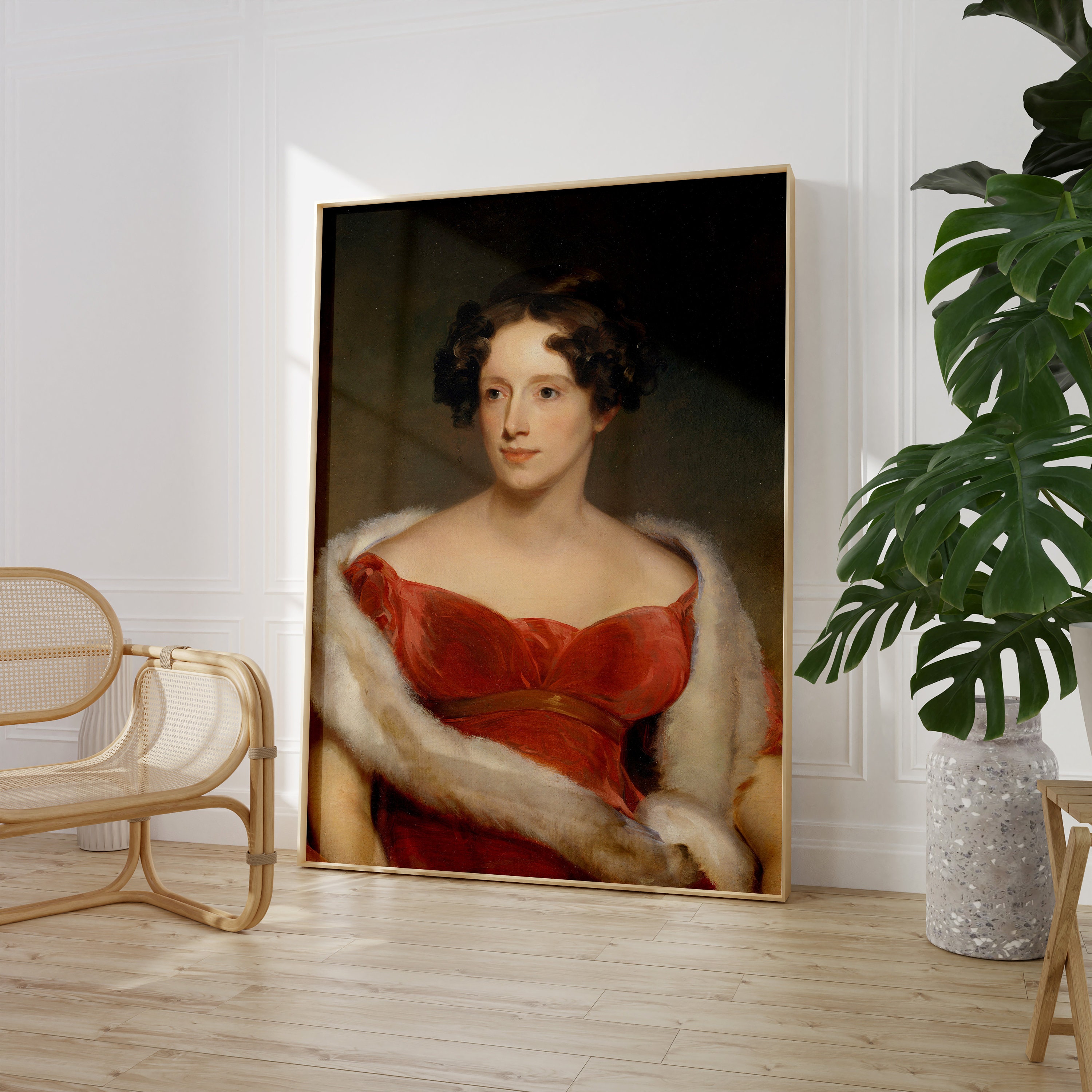 Thomas Sully - John Biddle (1818) | Vintage Poster | Woman Painting ...