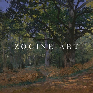 Claude Monet - Fontainebleau Forest (1865) | Forest Landscape | Forest ...