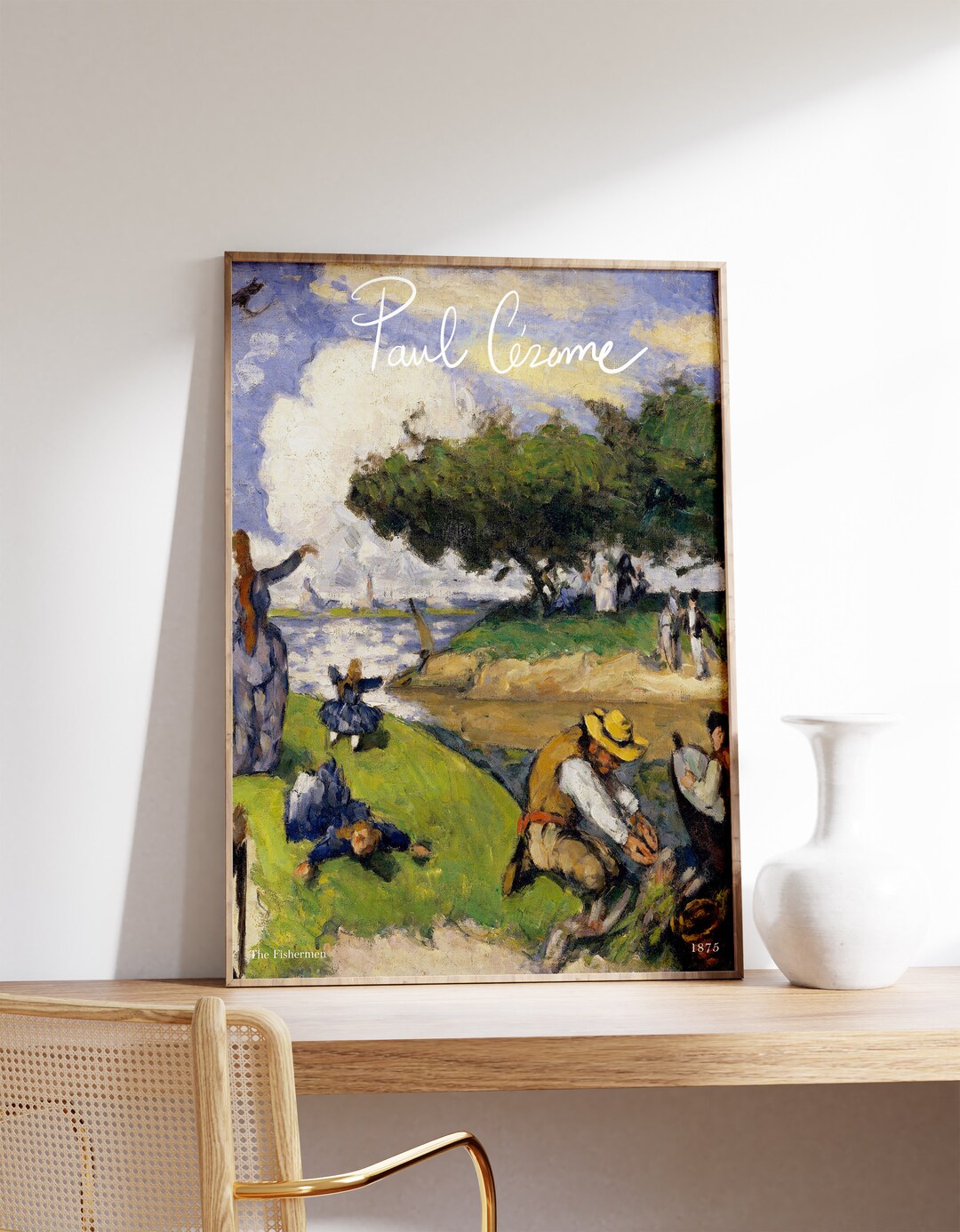 Paul Cezanne | Art Print | Vintage Poster | Cezanne Print | Mid Century ...