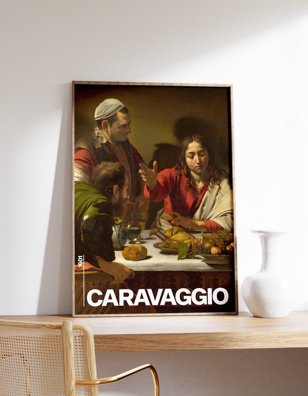 Baroque Art Print| Caravaggio | Renaissance Print | Exhibition Poster ...